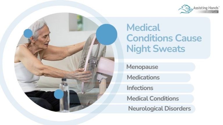 What Causes Elderly Women to Have Night Sweats?